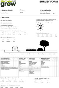 Biodiversity Survey - Don't Mow Let It Grow Toolkit
